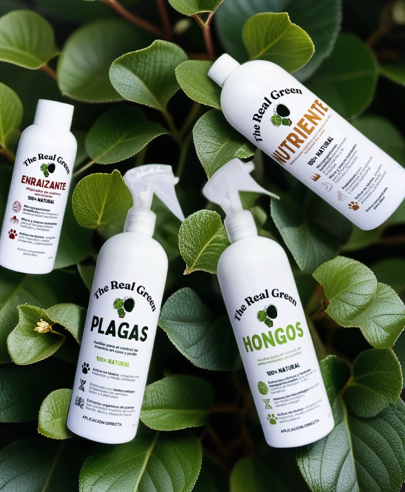 Productos 100% naturales para plantas y jardín